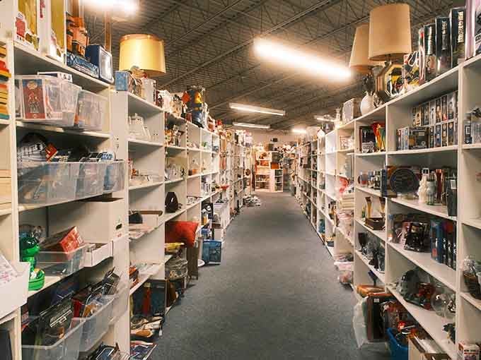 Wander through aisles filled with nostalgic collectibles and unique finds that make every visit a delightful journey into the past.