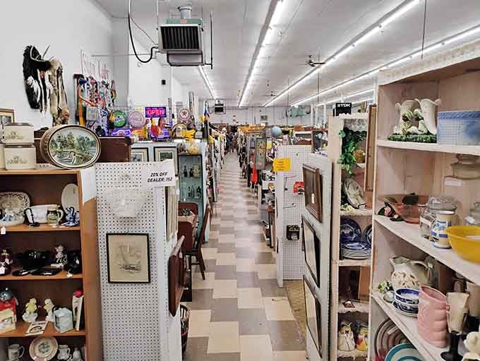 Every aisle stretches into infinity, packed with memories, mysteries, and maybe that exact thing you didn't know you needed.