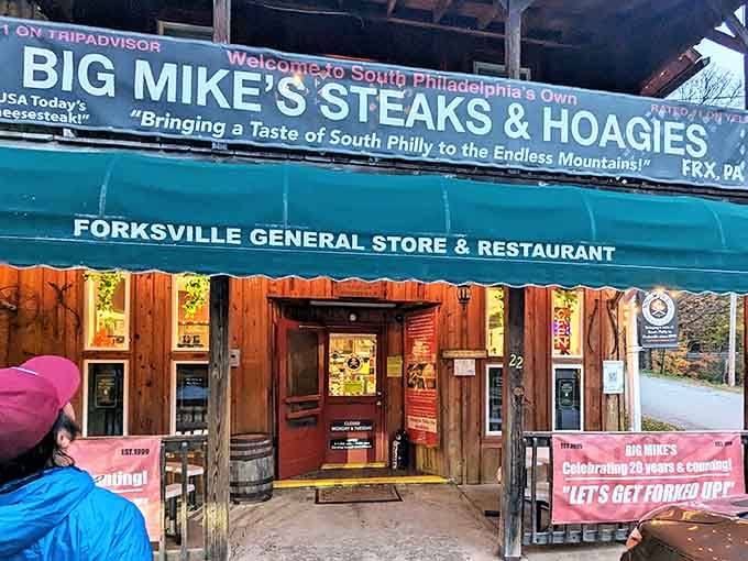 Big Mike's proudly announces its mission: bringing authentic South Philly flavor to the heart of Sullivan County's wilderness.
