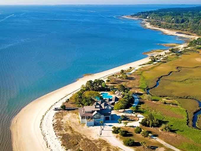Crystal-clear waters meet untouched shoreline on Daufuskie Island, where the biggest decision you'll make is which beautiful beach to explore first.