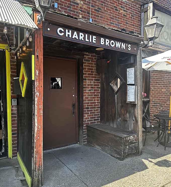 Step through this unassuming entrance and discover why the best restaurants never need flashy facades to prove themselves.