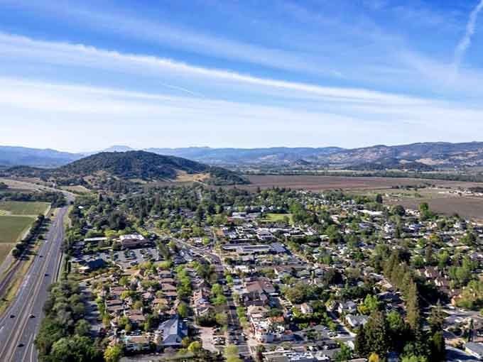 Small-town charm meets world-class dining on these tree-lined streets where culinary dreams come true daily.