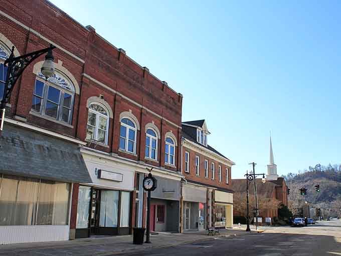 Those brick buildings have seen more history than your average textbook, and they're still standing proud.