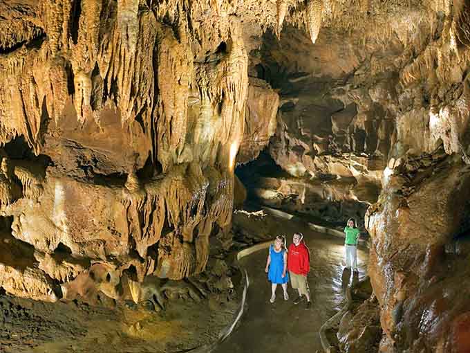 The main chamber showcases nature's architectural genius, with formations that took millennia to perfect one drip at a time.