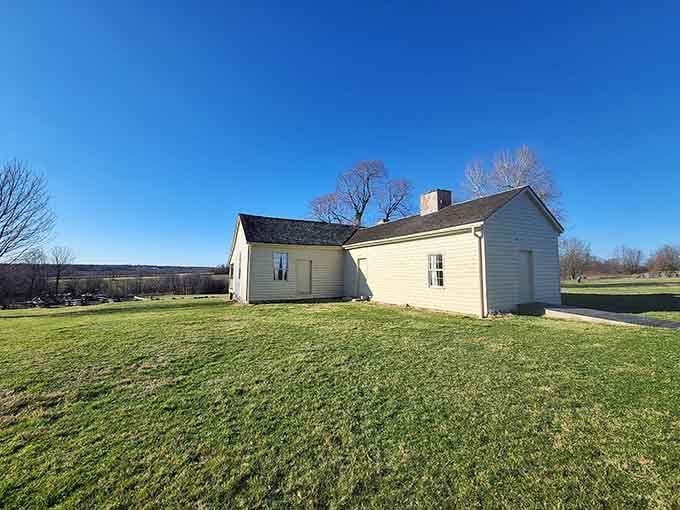 History stands silent on these rolling fields, where cannons once thundered and changed Missouri forever.