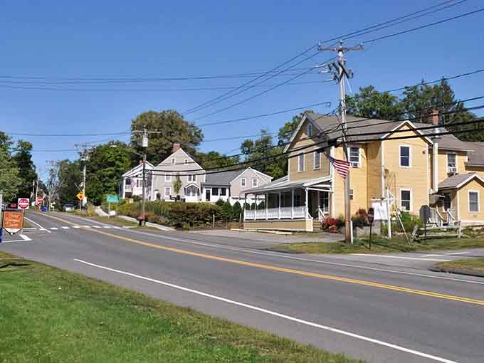 Classic New England architecture lines these peaceful streets where time slows down and neighbors still wave to strangers.