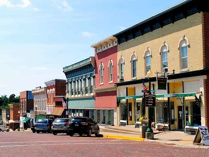 Those colorful storefronts aren't trying too hard &ndash; they just know how to make a first impression that sticks.