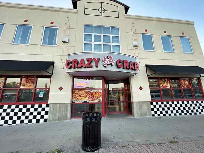 Bold red letters announce what Kansas City needed: a serious seafood spot that doesn't take itself too seriously.