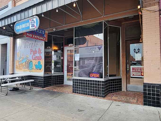 That "OPEN" sign in the window isn't just an invitation, it's a promise of comfort food glory ahead.