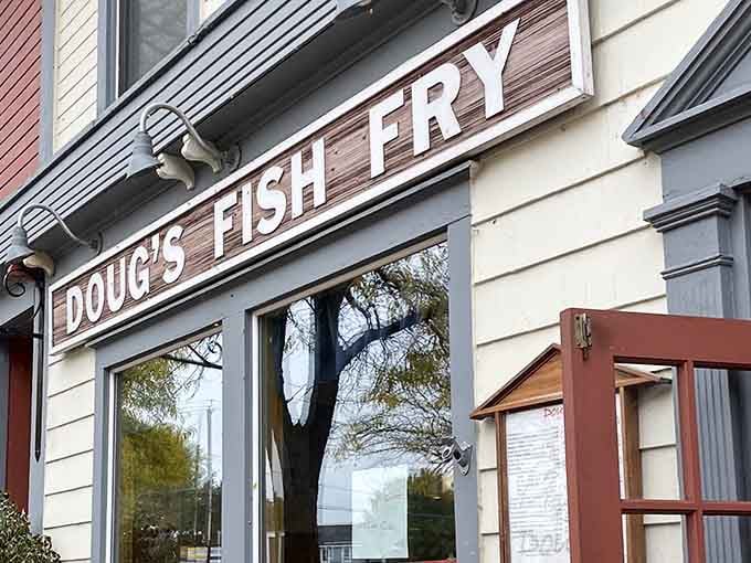 Simple signage, extraordinary food—proof that the best restaurants never need to show off to draw a crowd.