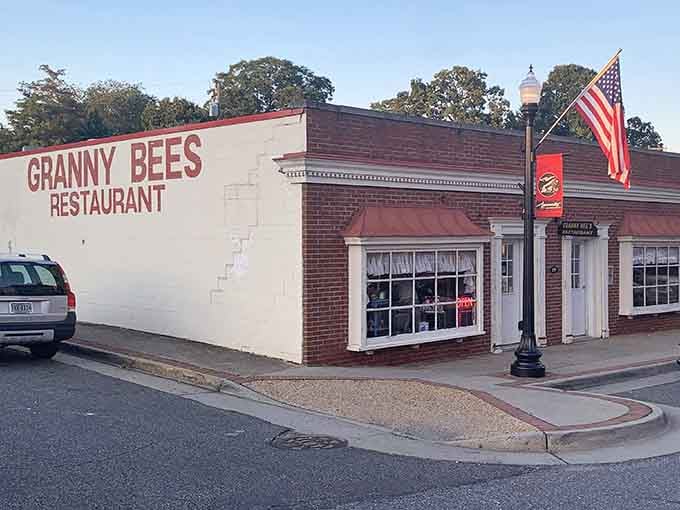Corner location, big flavor: Granny Bee's sits pretty on Appomattox's main drag, ready to surprise you.