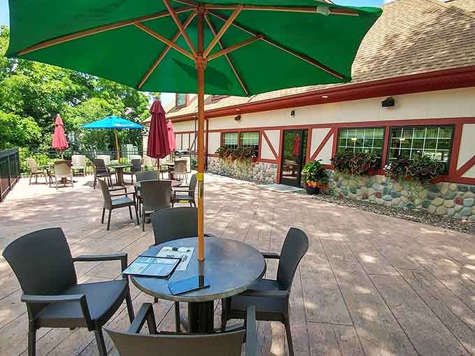 That patio is calling your name louder than your couch on a Sunday afternoon.