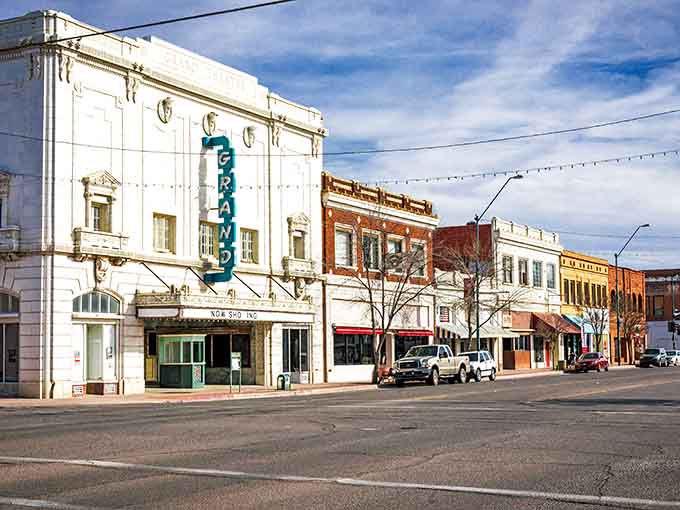 That classic downtown architecture hits different when it's not trying to be something it isn't.