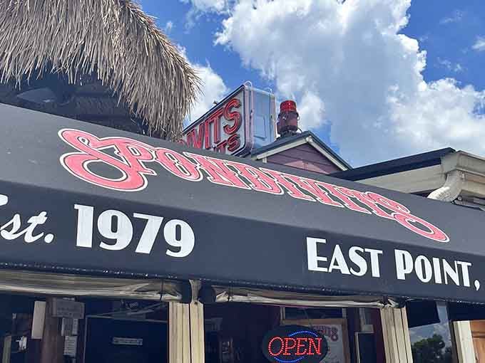 Since 1979, this quirky beach shack has been serving coastal classics far from any actual coast.