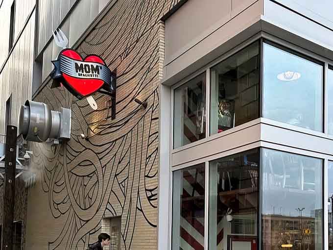This storefront proves that sometimes the best dining experiences start with the most unexpected, playful exteriors imaginable.