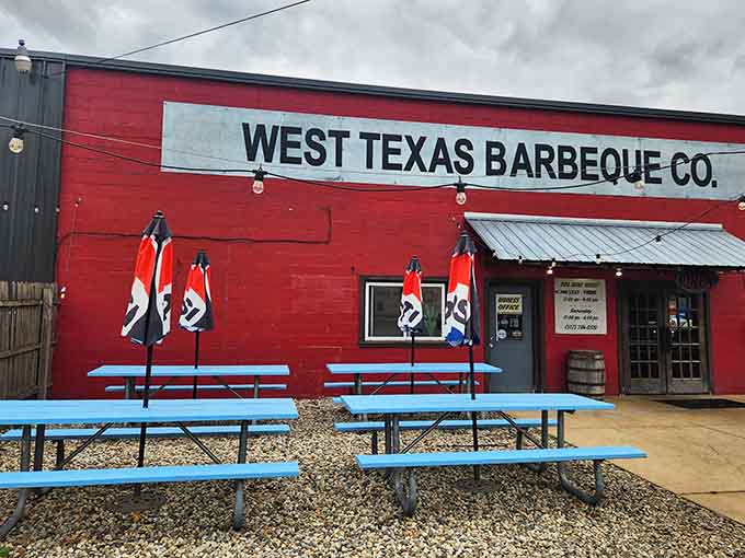 That bright red exterior isn't just paint &ndash; it's a beacon calling barbecue lovers home from miles away.