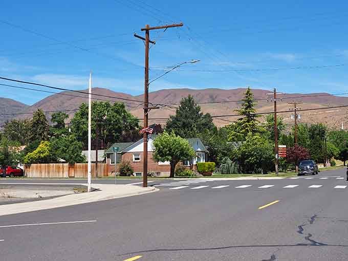 Main Street Naches looks like it stepped out of a time machine and decided to stay awhile.