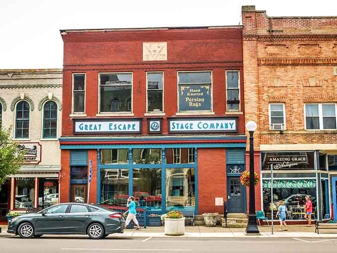 The Great Escape Stage Company proves that Marshall takes its entertainment seriously, housed in a building that's practically a work of art itself.
