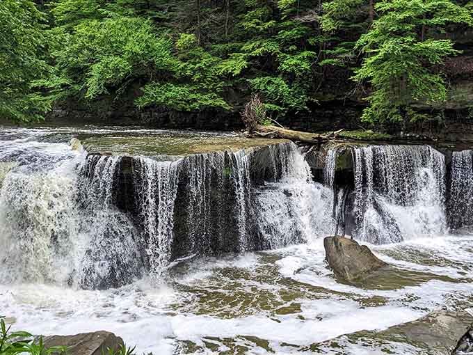 When Mother Nature decides to show off, she really commits to the performance, doesn't she?
