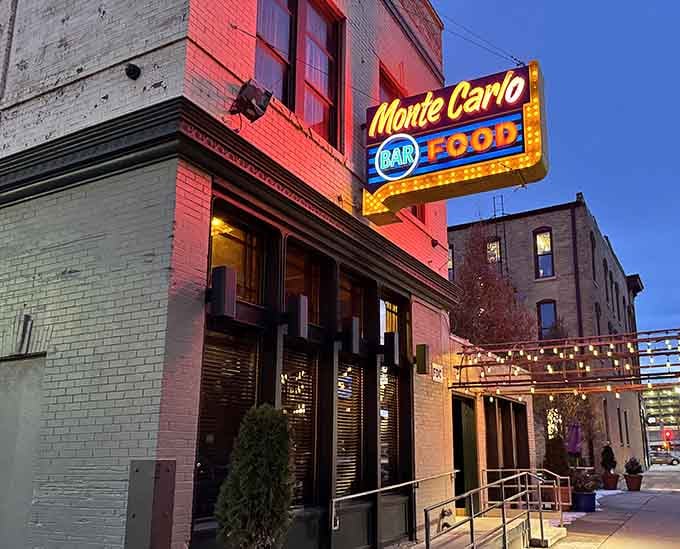 When the lights come on and that sign starts glowing, you know legendary steaks and old-fashioned hospitality await inside.
