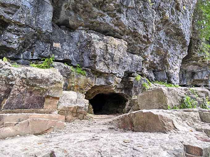Ancient limestone meets modern adventure where Wisconsin's geological secrets reveal themselves to curious explorers.