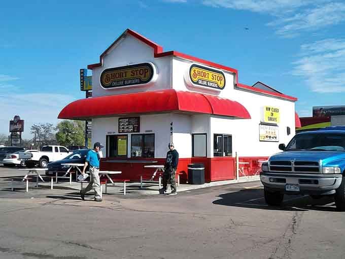 Pull up to Short Stop Burgers and get ready for some seriously delicious classic burgers served the old-fashioned way through the window.