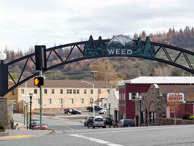 That iconic arch isn't just a photo op, it's your gateway to affordable mountain living with a side of endless puns.