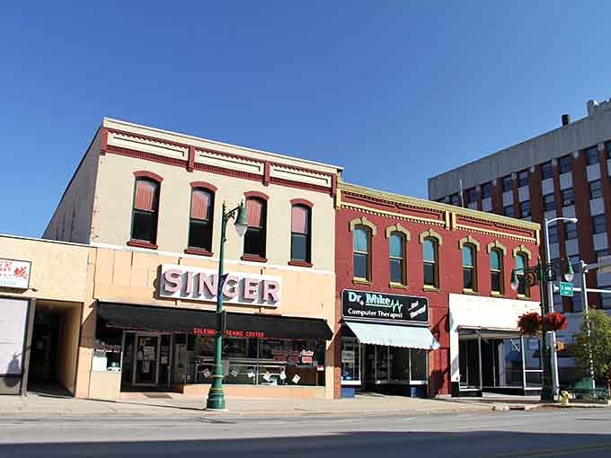 Historic storefronts line the streets where local businesses flourish and your shopping dollars actually support your neighbors' dreams.