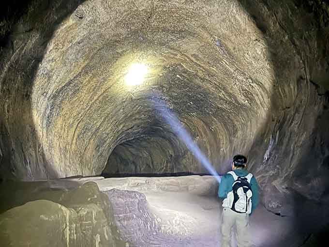 Walking where lava once flowed feels like exploring another planet, except this one's right in your backyard.