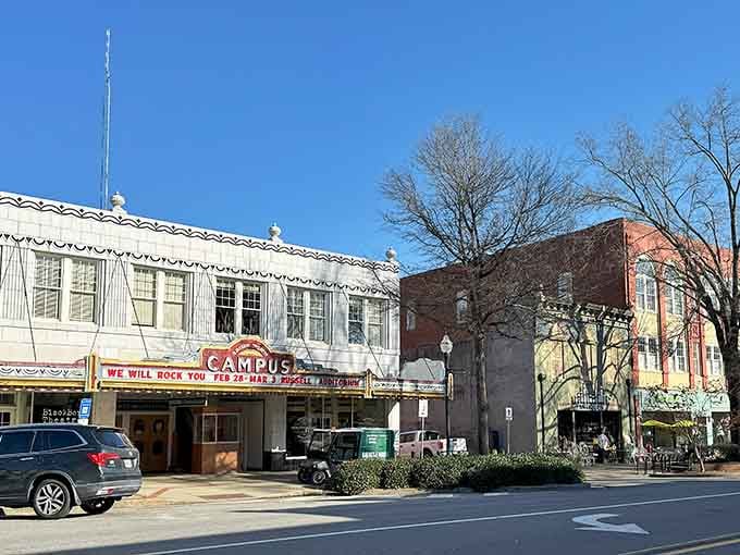 Downtown Milledgeville looks like it wandered out of a time capsule and decided to stay for coffee.