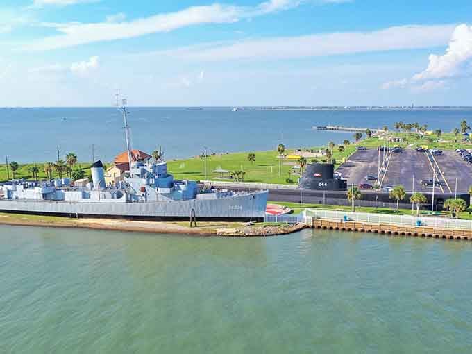 This waterfront park combines military history with Gulf Coast charm in ways you never knew you needed.