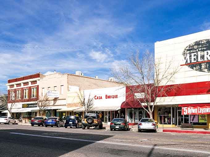 Downtown Douglas stretches out like a perfectly preserved postcard where historic storefronts still outnumber chain stores.