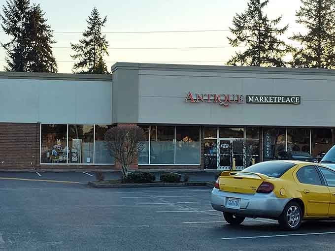 From the outside, you'd never guess this unassuming storefront holds decades of treasures waiting inside.