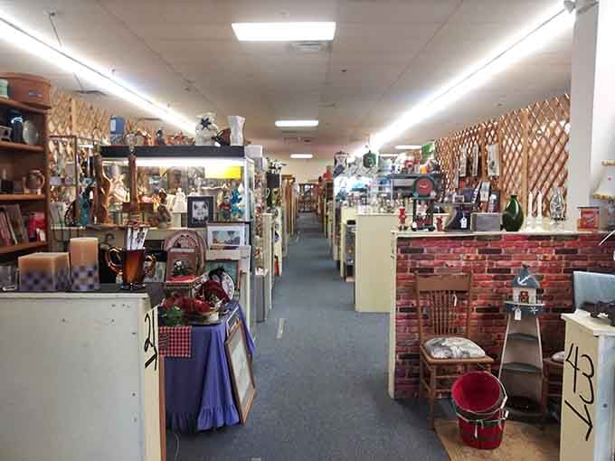 Every aisle promises a new discovery, from vintage glassware to items that'll make you say "I remember those!"