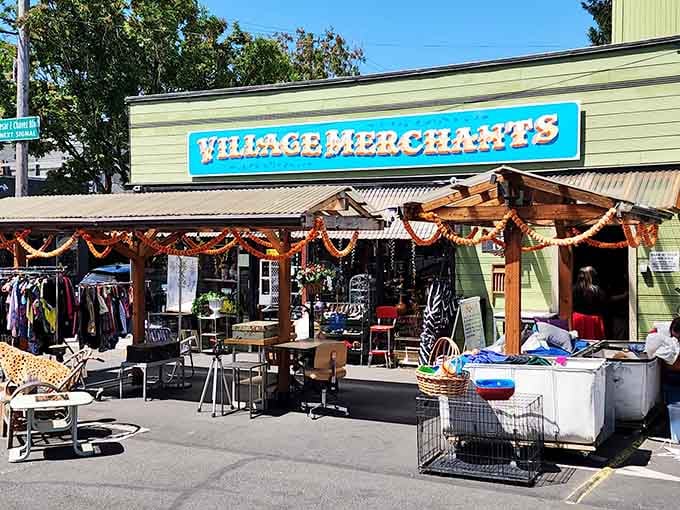 That cheerful storefront practically begs you to come inside and lose track of time among the treasures.