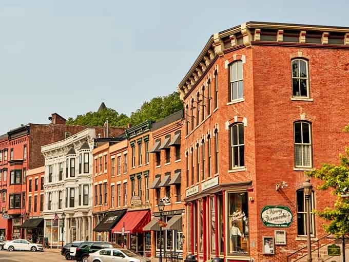 Main Street looks like someone pressed pause on 1855 and forgot to hit play again, which is absolutely fine by everyone who visits.