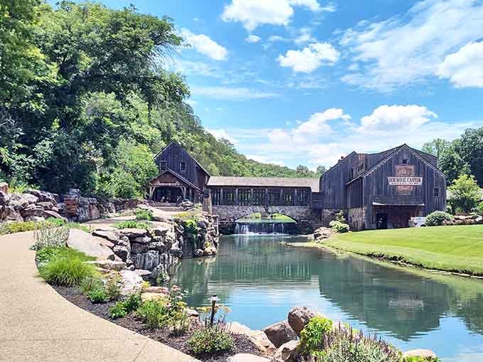 Those rustic buildings and crystal-clear waters aren't a movie set, they're your actual backyard wilderness waiting.