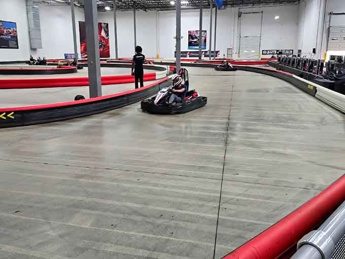The track's sweeping curves and elevation changes turn suburban Addison into your personal Monaco.
