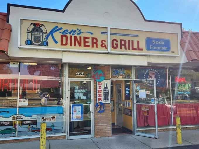 That jukebox logo and "Soda Fountain" sign aren't just decoration, they're a promise that this place takes its shakes seriously.
