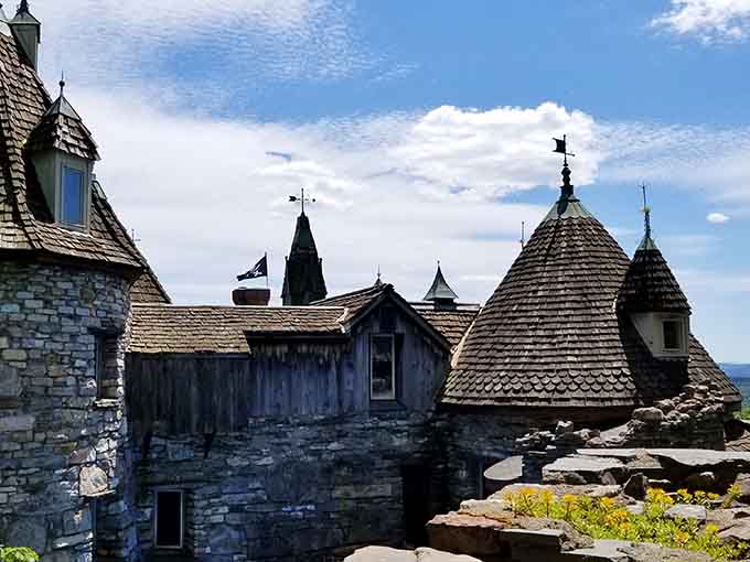When someone says "build your dream home," they usually don't mean an actual medieval castle, but here we are.