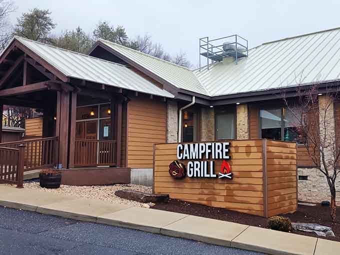 Even on overcast days, this place beckons with warmth and the promise of meals that don't involve dehydrated packets.