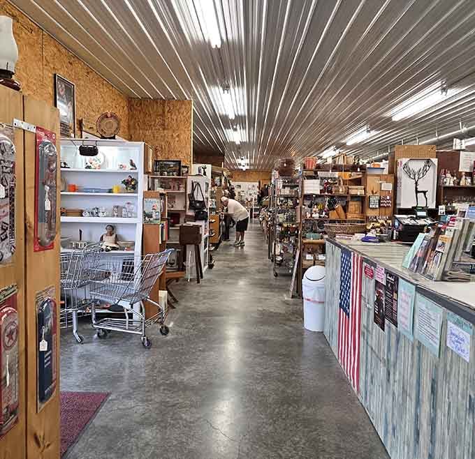 The unassuming exterior hides a treasure trove that'll make your bargain-hunting heart skip several beats.