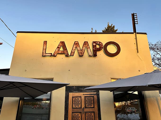Golden hour at Lampo feels like stumbling onto a secret Italian hideaway in downtown Charlottesville.