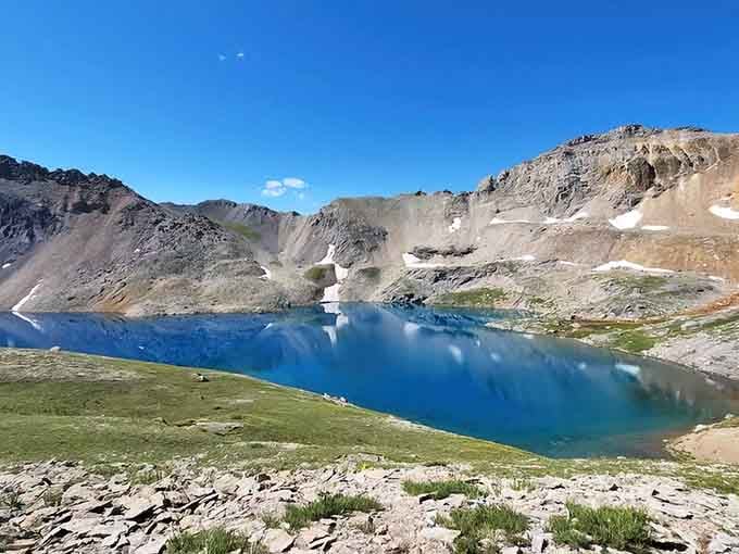 That moment when you realize Colorado has been hiding Caribbean-quality water in the mountains all along.