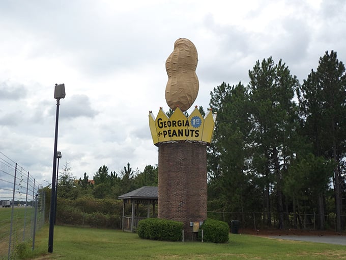 There it is, rising from the Georgia landscape like a delicious fever dream made concrete and civic pride.