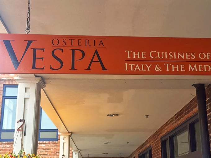 Sometimes the best meals start with a sign that tells you exactly what you're getting into, honestly and beautifully.