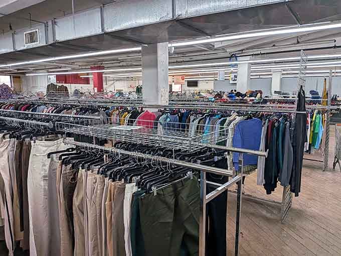Rows of possibilities stretch before you like a choose-your-own-adventure novel, but with better fashion choices.