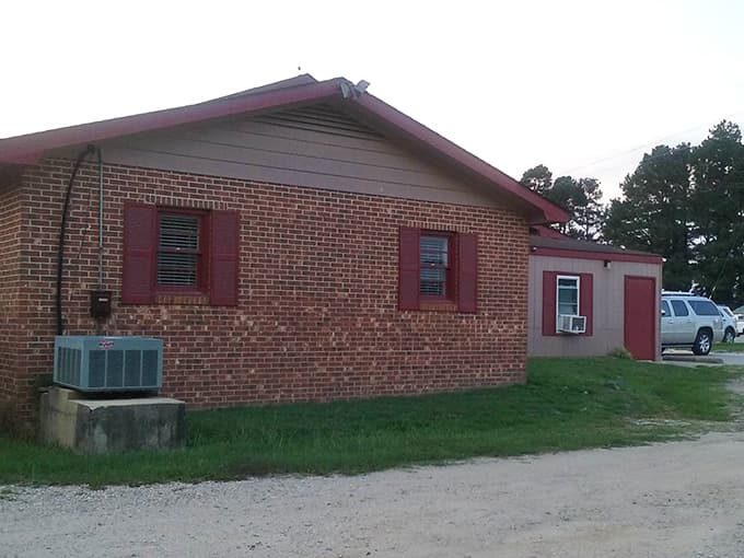 That modest brick building is basically a portal to Southern comfort food heaven and dessert nirvana.