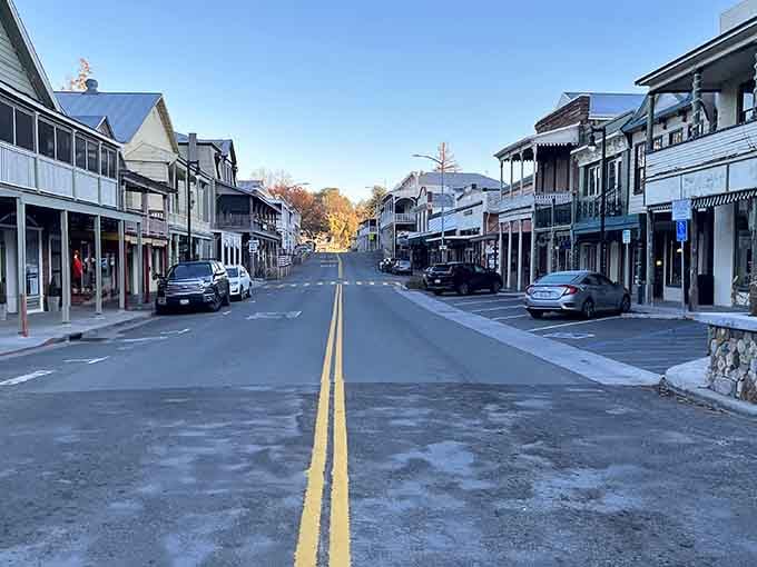When buildings this charming line the street, parallel parking suddenly becomes worth the effort and anxiety.