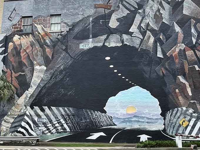 When a building decides to moonlight as a portal to another dimension, you pay attention.